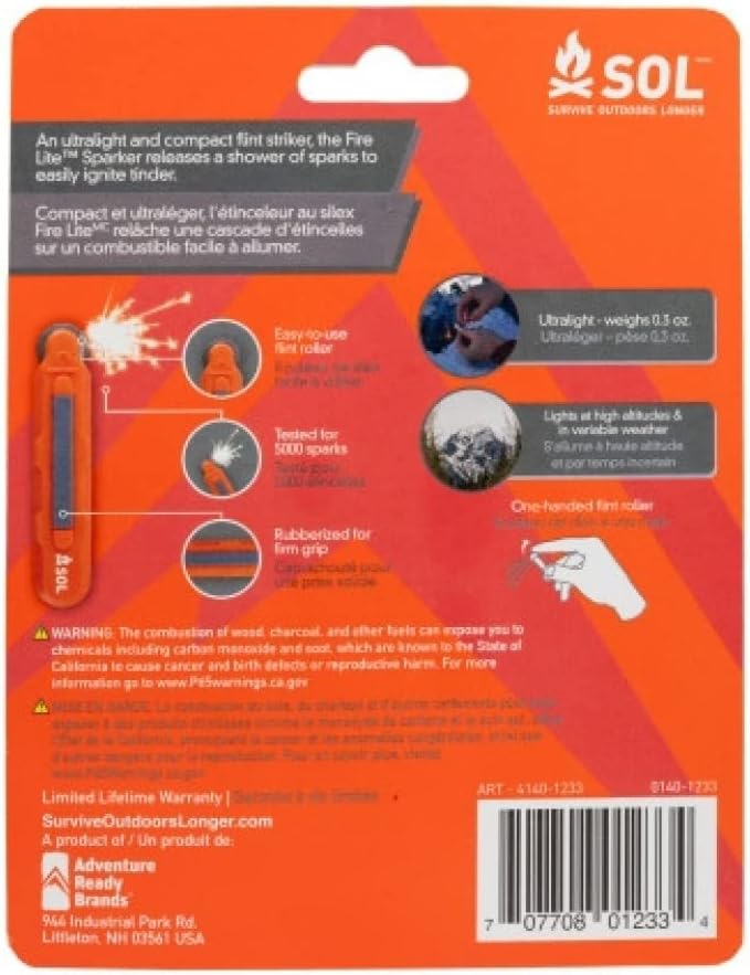 SOL Fire Lite Micro Sparker 2 Pack - Trail & Sport